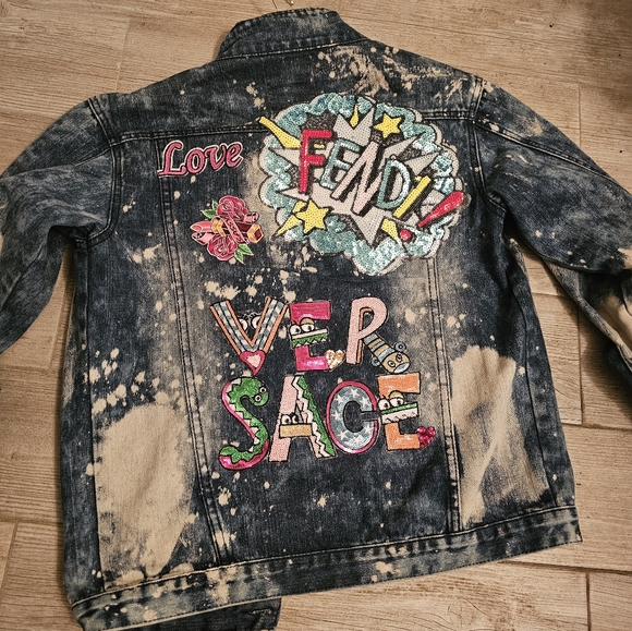 Jackets & Coats | Custom Acid Wash Jean Jacket | Poshmark